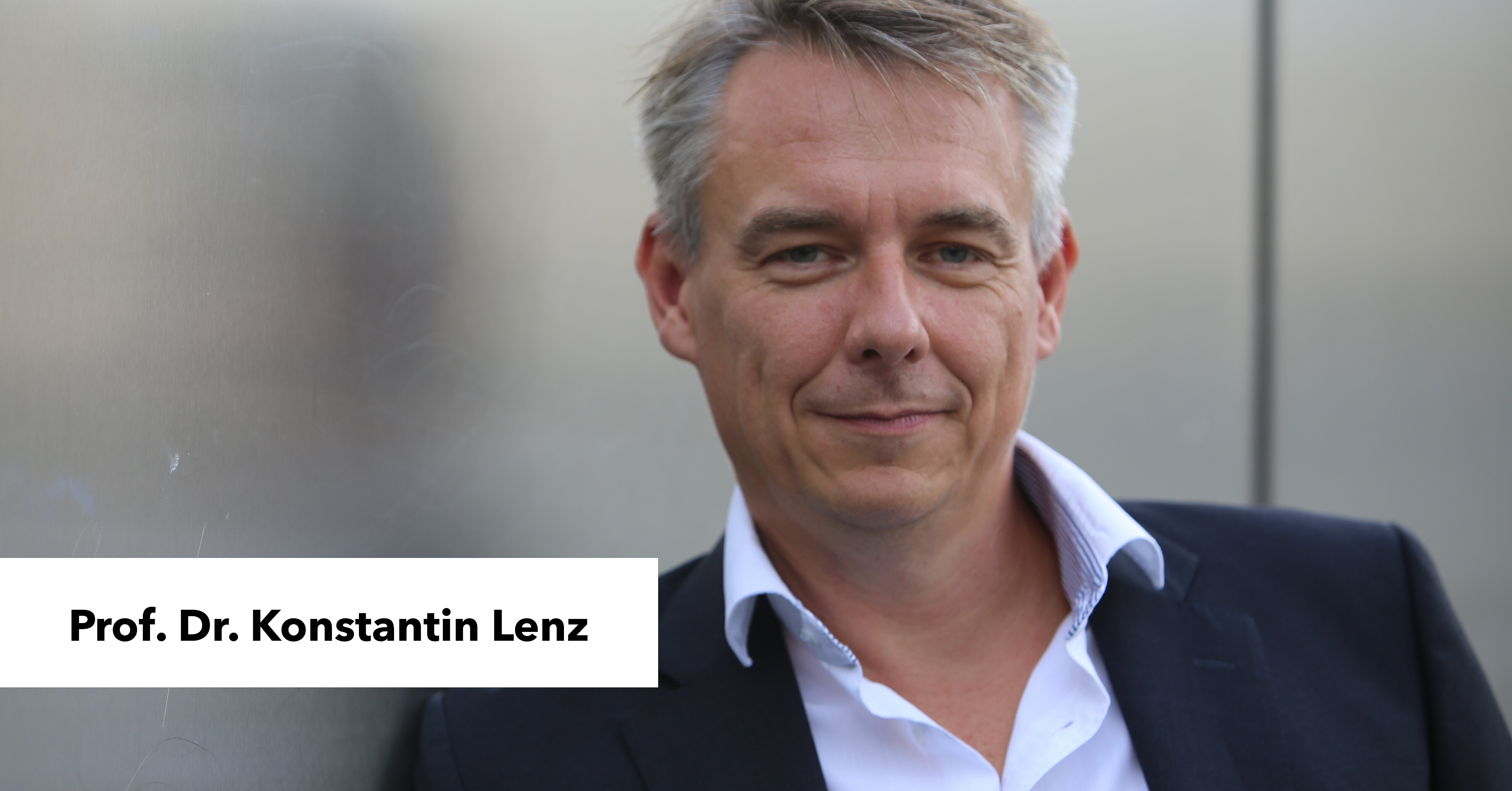 Prof. Dr. Konstantin Lenz